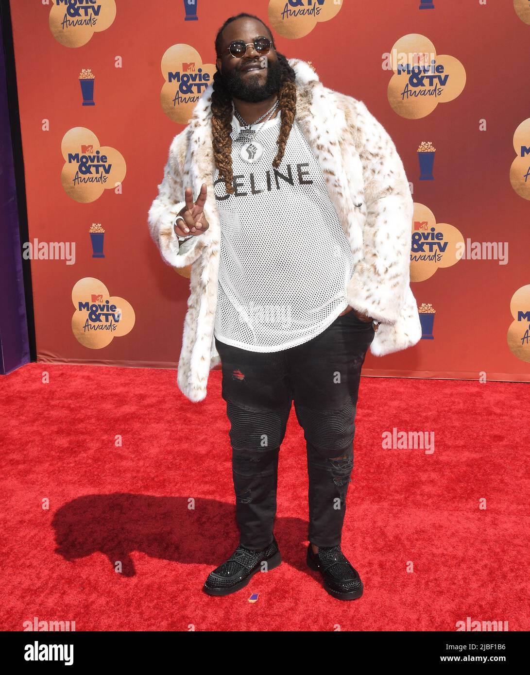 Los Angeles, USA. 05th June, 2022. Darren Brand arrives at the 2022 MTV ...