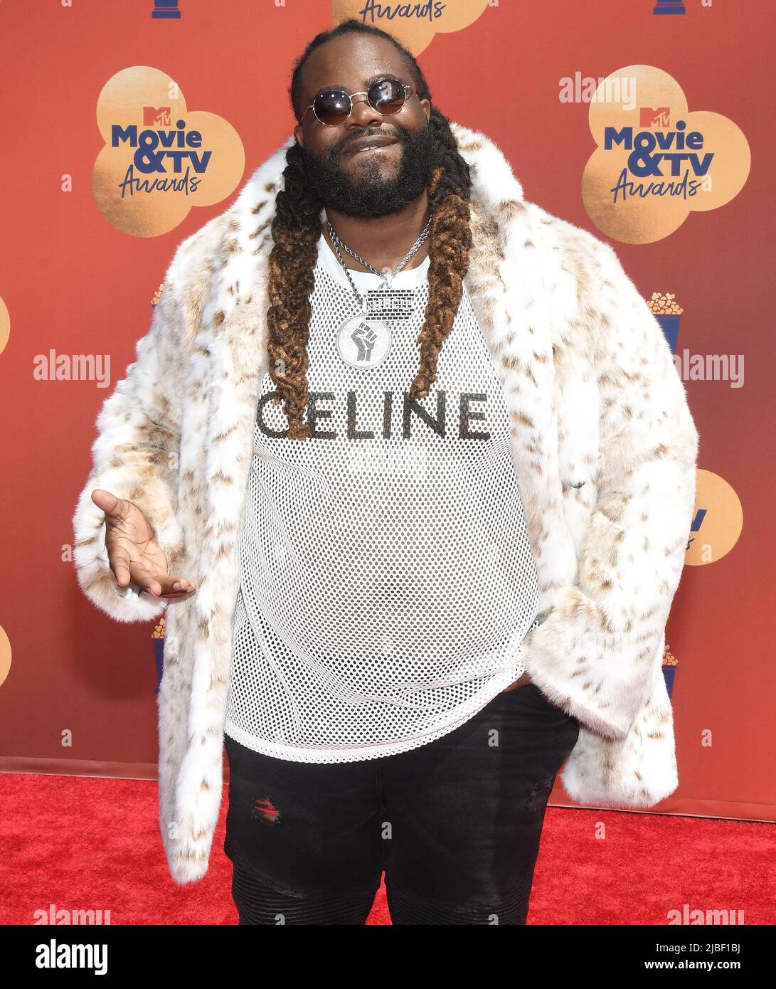 Los Angeles, USA. 05th June, 2022. Darren Brand arrives at the 2022 MTV ...