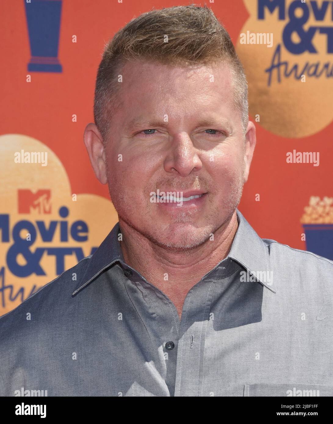 Los Angeles, USA. 05th June, 2022. Mark Long arrives at the 2022 MTV ...