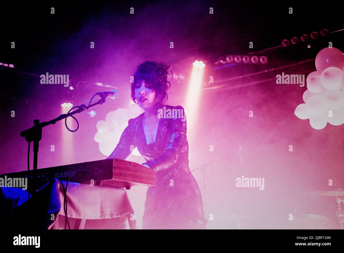 Singer and actress Thony (Federica Caiozzo) and her band Malihini ...