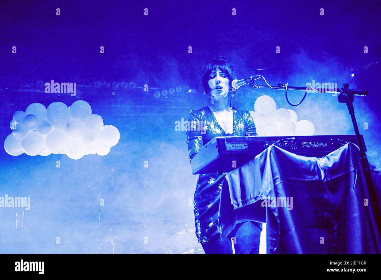 Singer and actress Thony (Federica Caiozzo) and her band Malihini ...