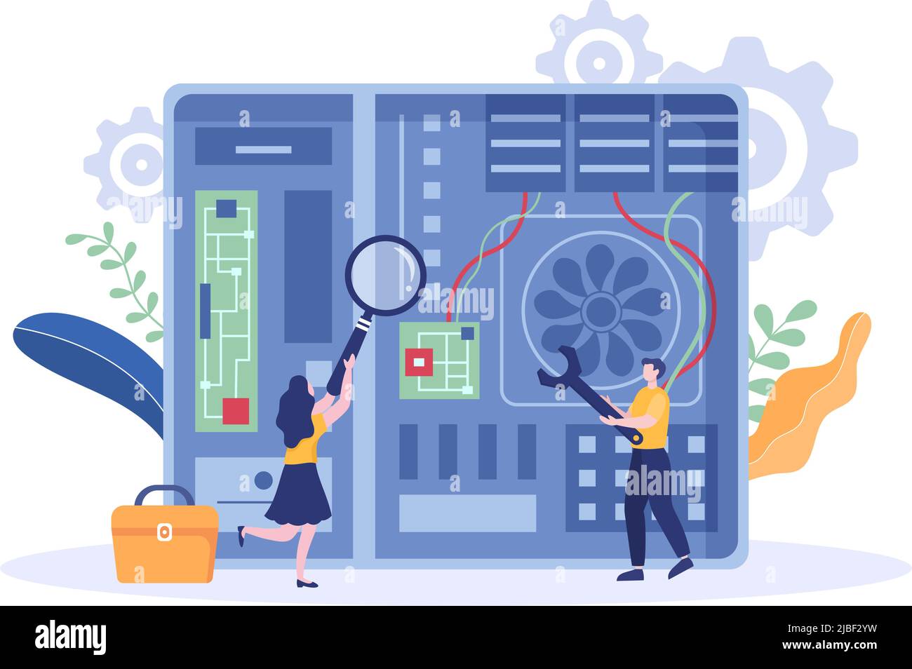 Data center industry Stock Vector Images - Alamy