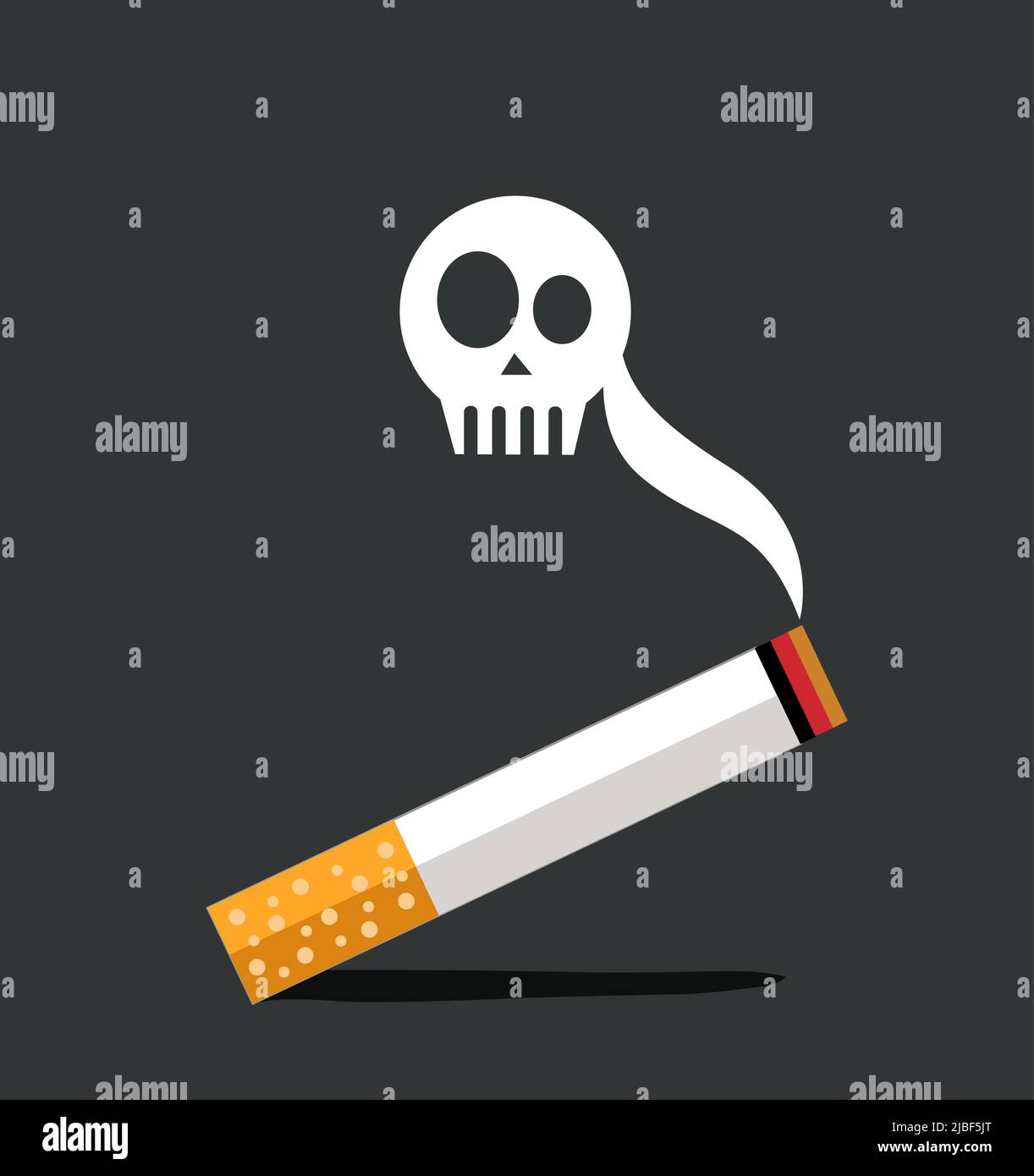 Smoking Sign vector illustration Stock Vector Image & Art - Alamy