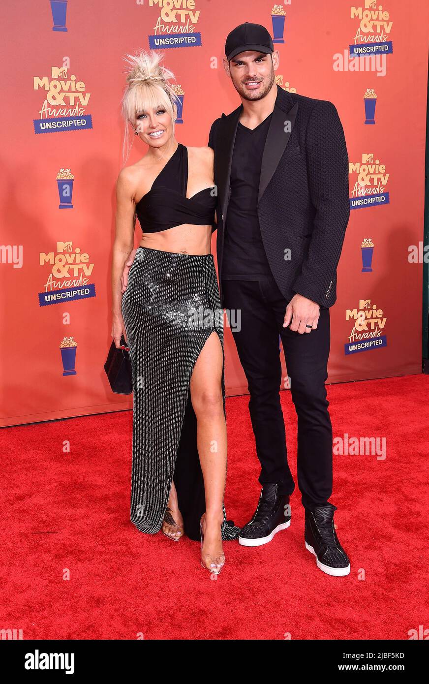 SANTA MONICA, CA - JUNE 02: (L-R) Mary Fitzgerald and Romain Bonnet ...