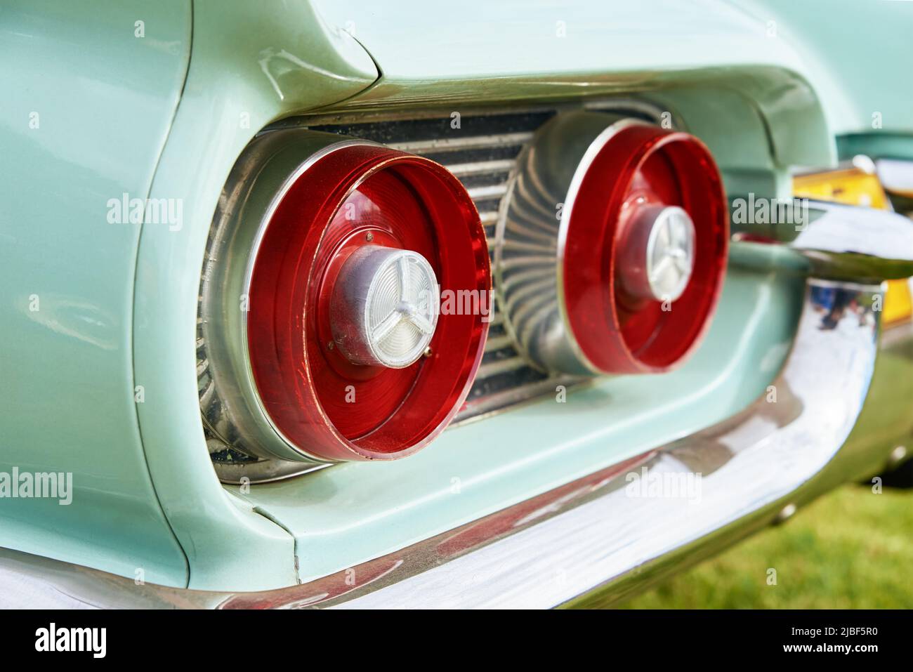 American classic car rear light hi-res stock photography and images - Alamy