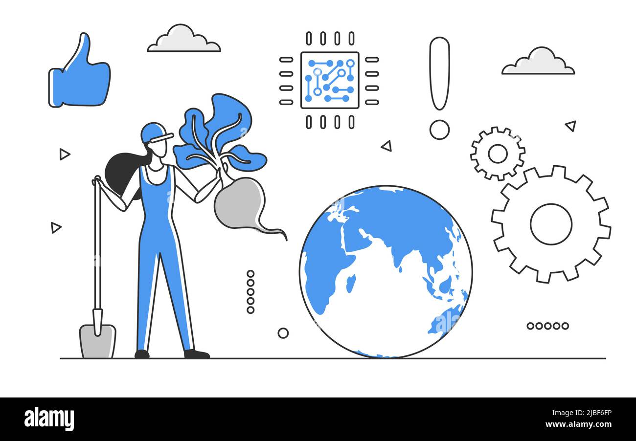 Smart farming using innovative agriculture technology. Reorienting and ...