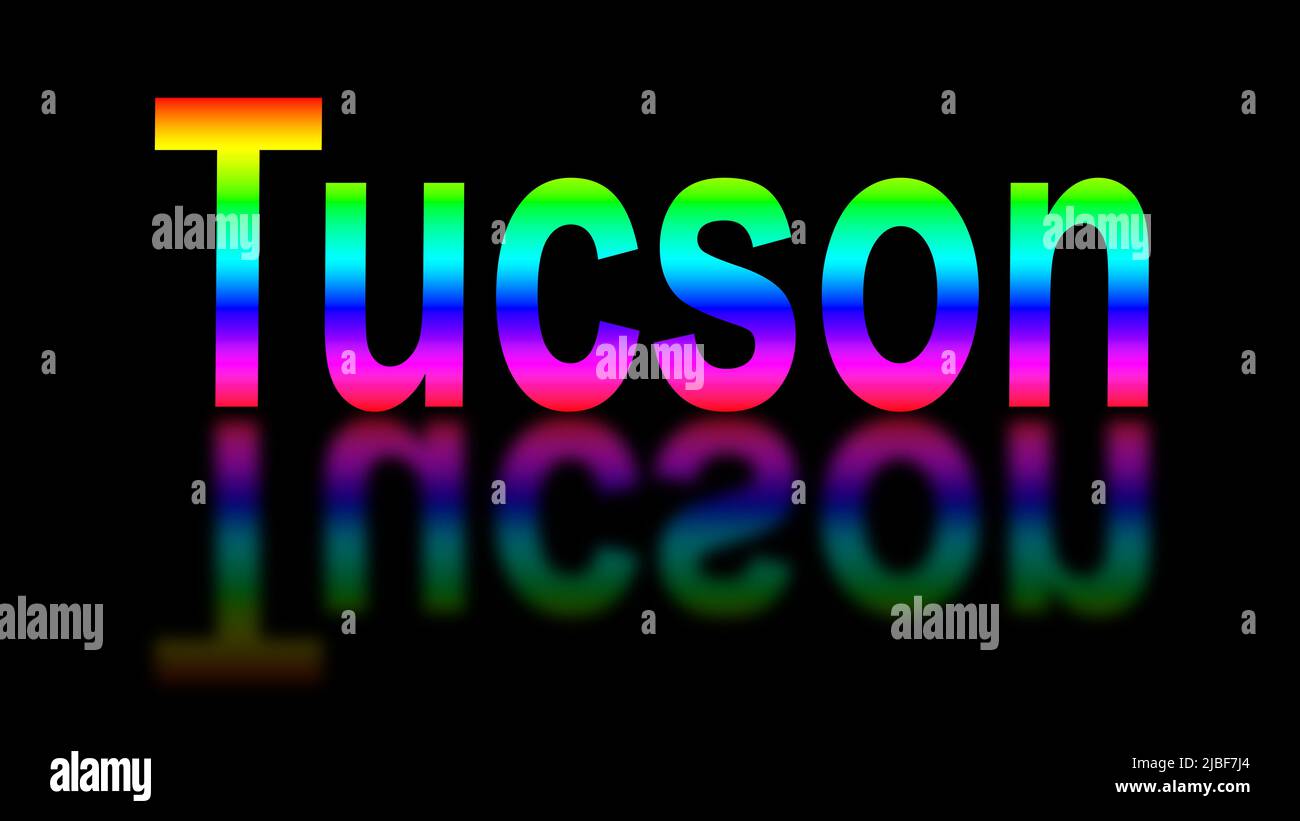 Rainbow city sign and reflection illustrating diversity, equality and ...