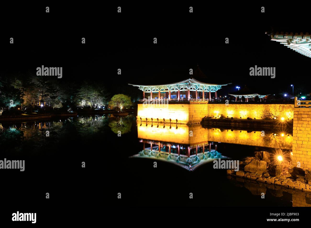 Old anapji pond hi-res stock photography and images - Alamy