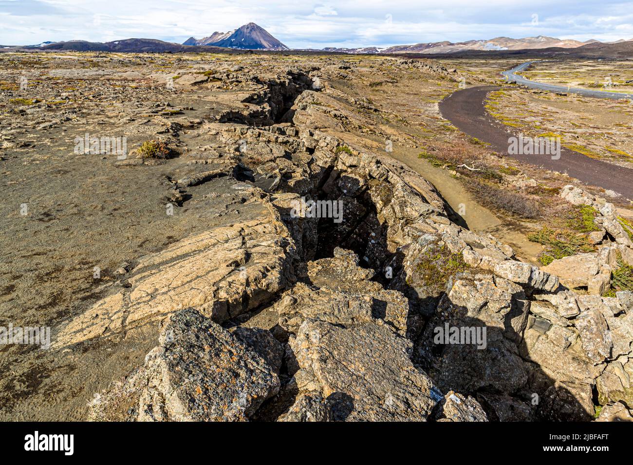 Grjótagjá (engl.: "crevice") is a cave with a small lake in Iceland ...