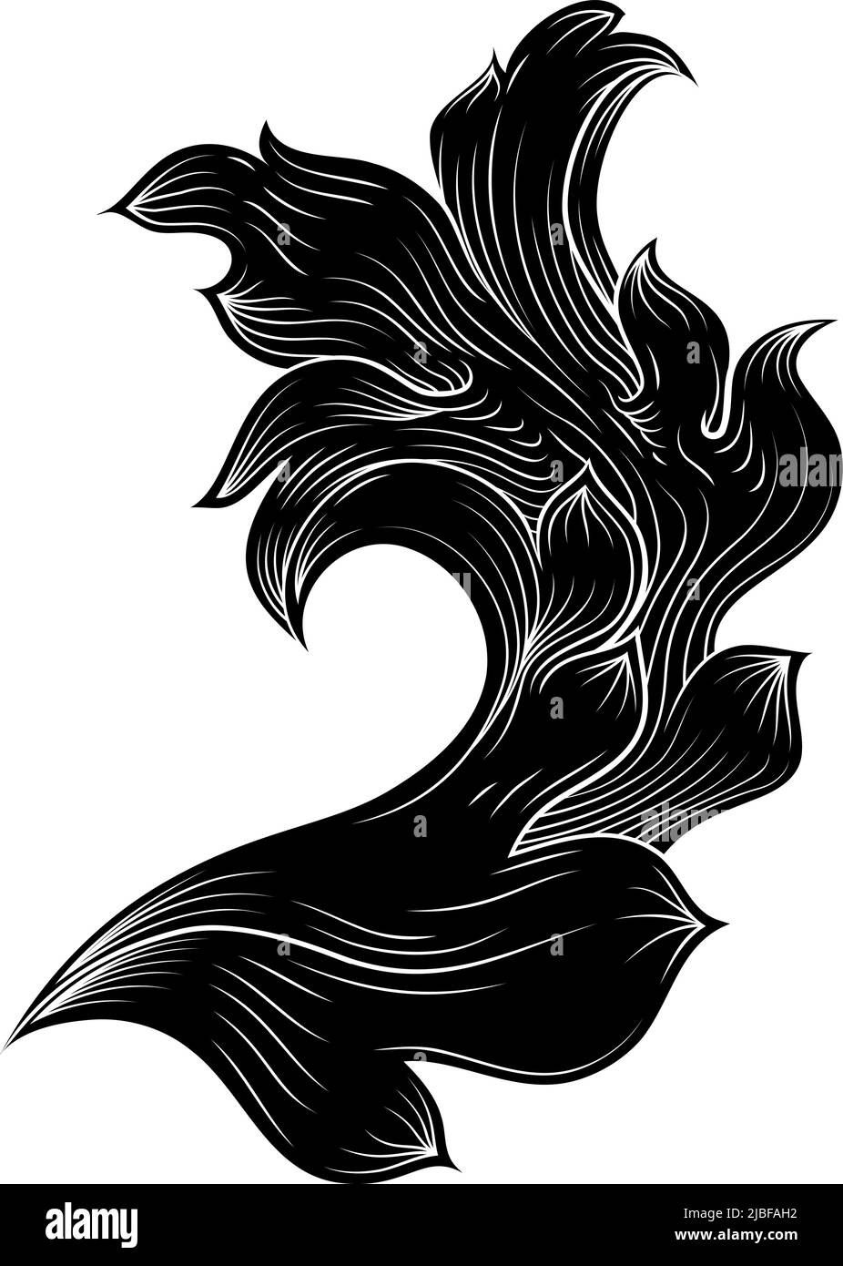 Filigree Heraldic Crest Coat Of Arms Floral Design Stock Vector Image ...