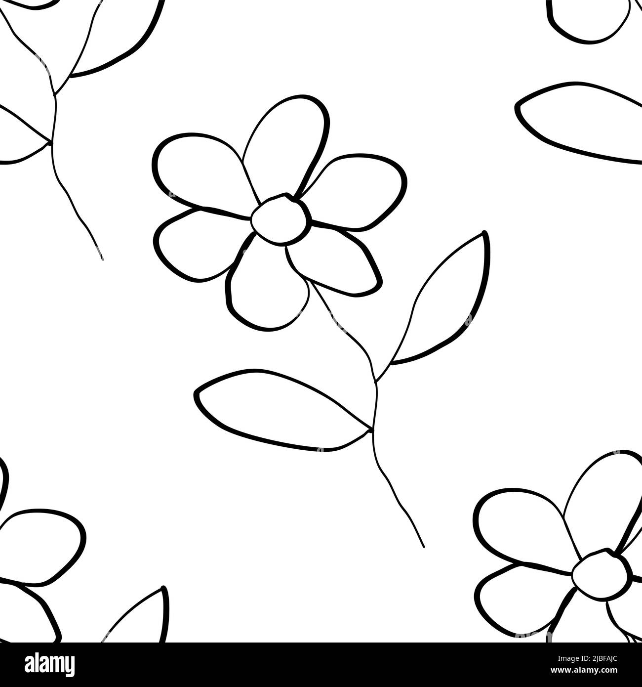 Pretty Flower Designs To Draw On Paper