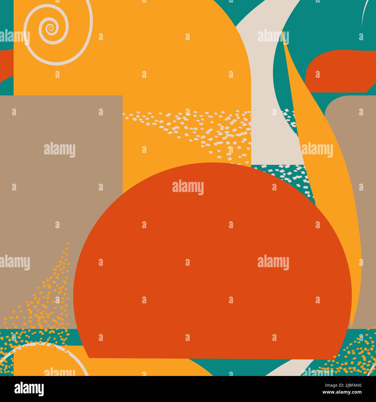 Rainbow shapes, curves, arcs. Hand drawn vector scribble illustrations ...