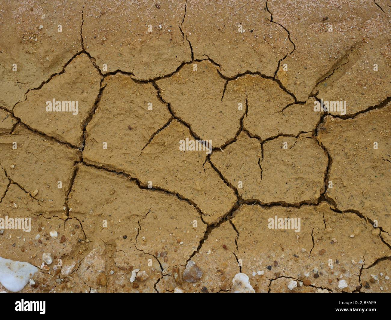 Scorched earth drought landscape dramatic, Global warming concept ...