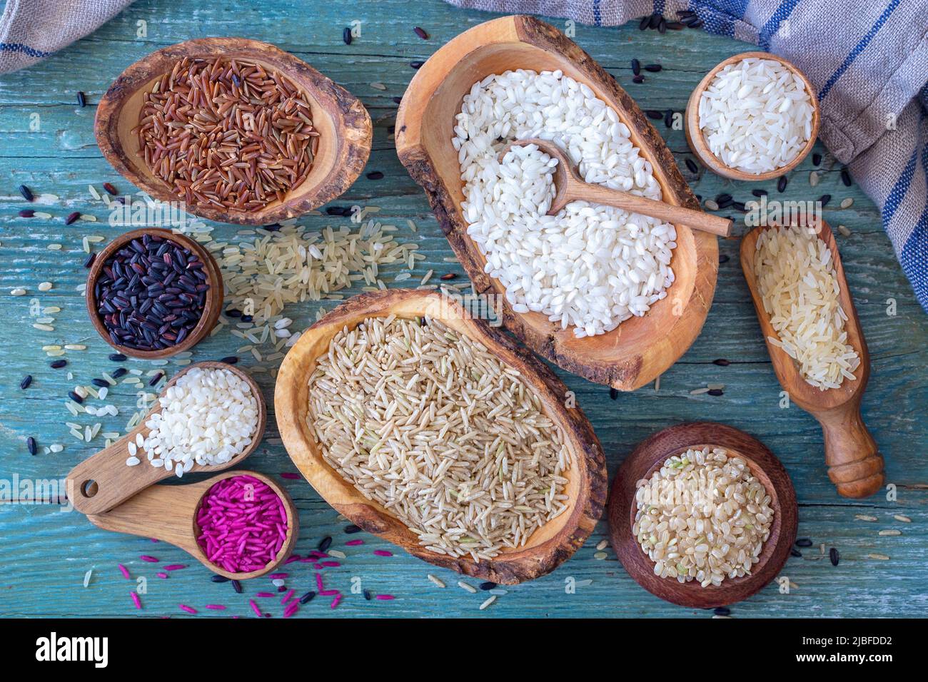 Types of rice hi-res stock photography and images - Alamy