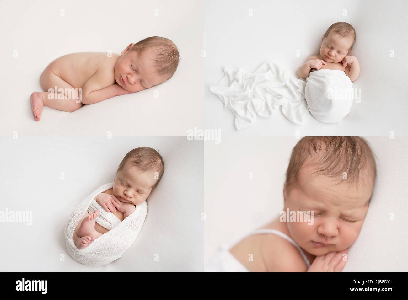 Newborn baby. Healthy child. Happy motherhood and parenting Stock Photo ...