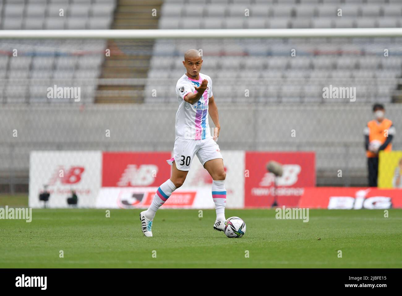 Tokyo, Japan. 8th May, 2022. Sagan Tosu's Masaya Tashiro during the ...