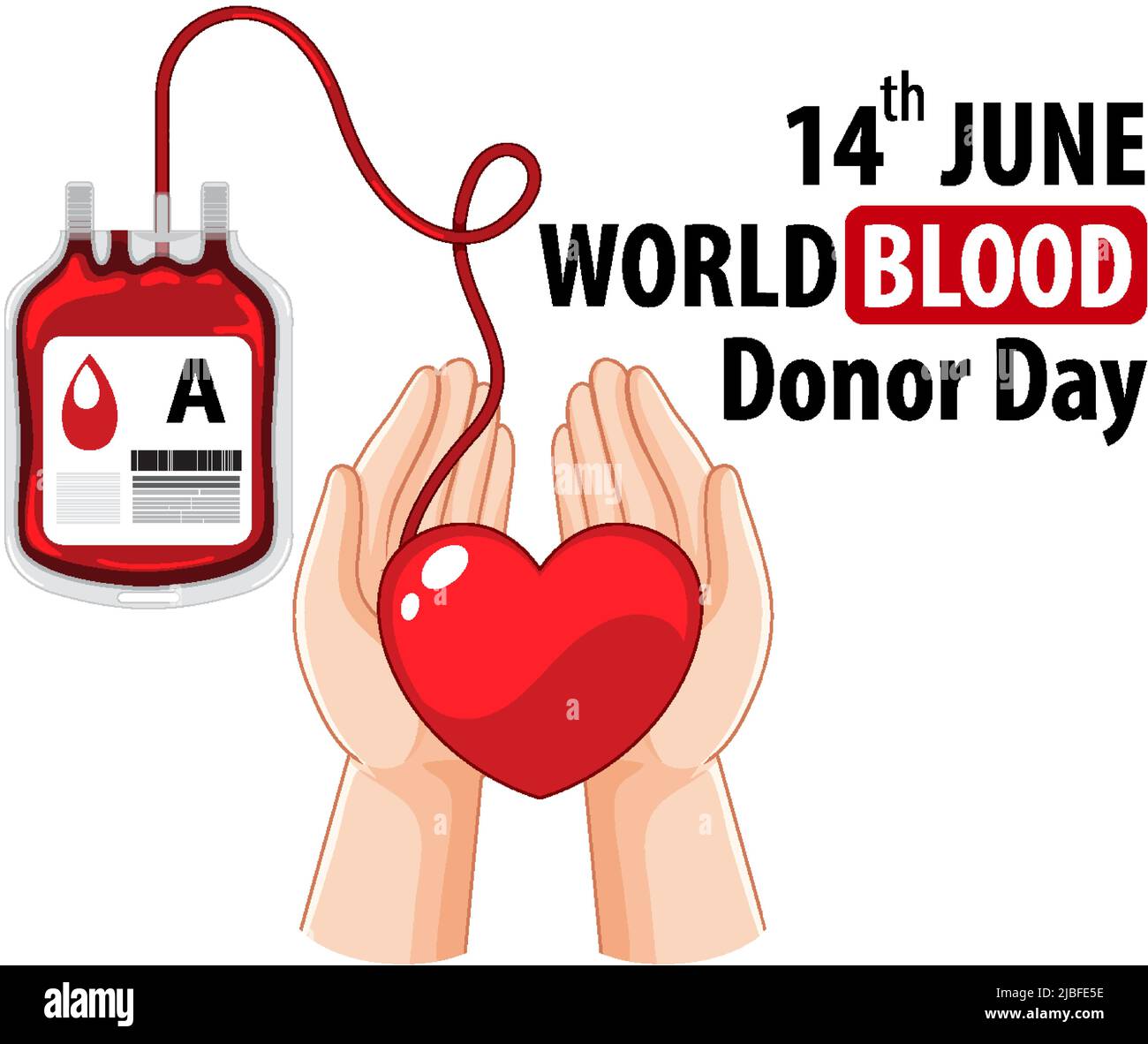 World blood donor day image Cut Out Stock Images & Pictures - Alamy