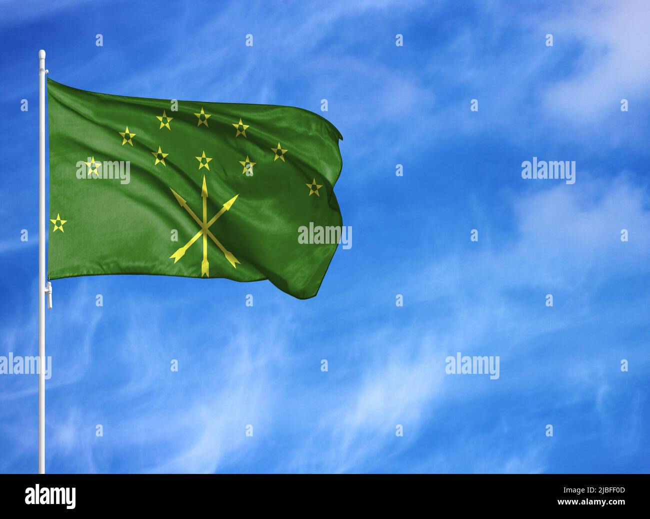 Adygea map hi-res stock photography and images - Alamy