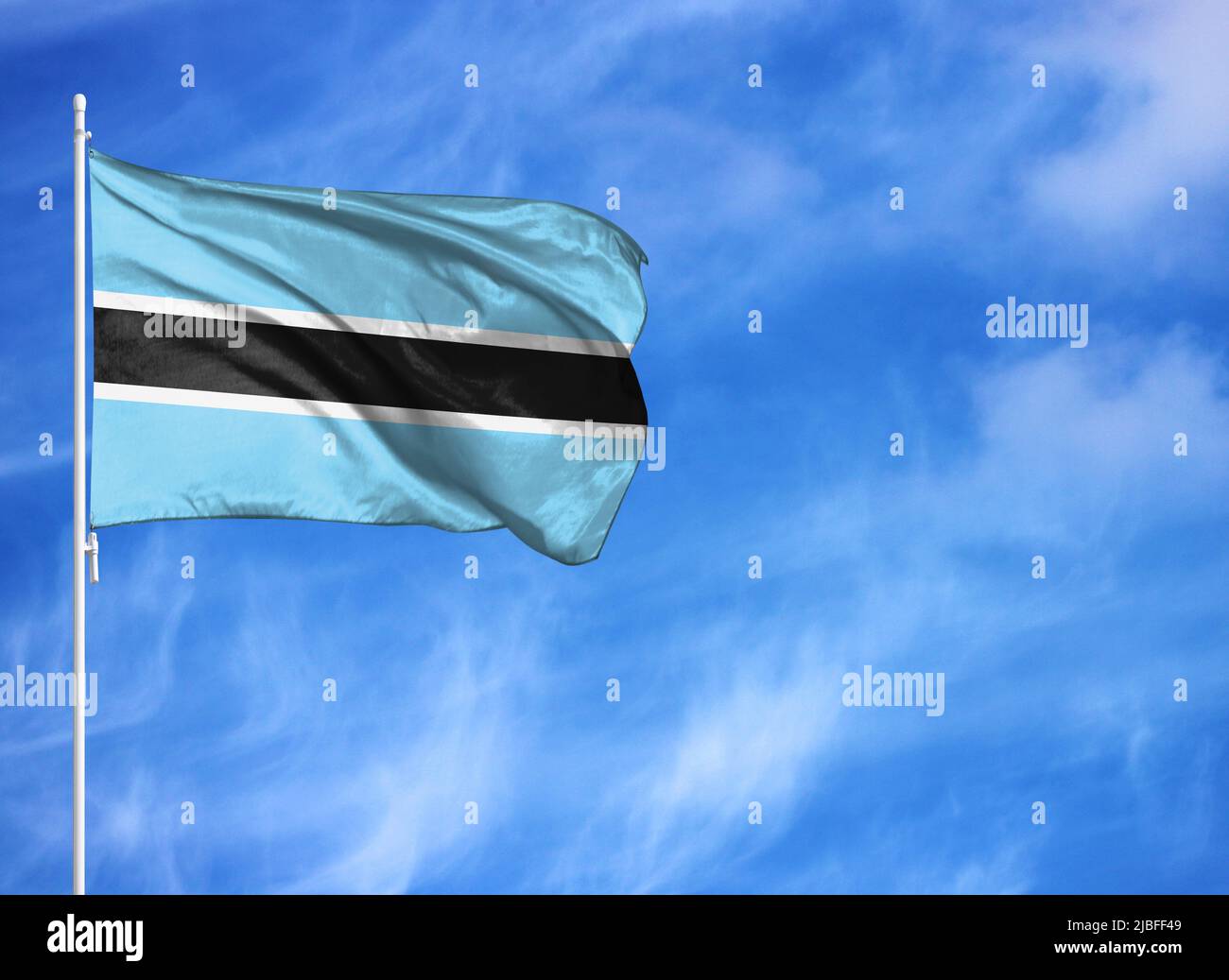 Flagpole botswana hi-res stock photography and images - Alamy