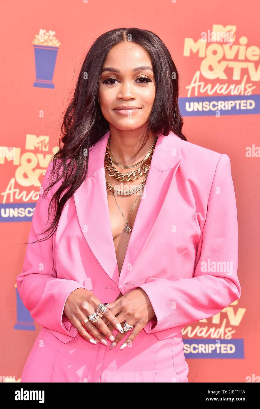 SANTA MONICA, CA - JUNE 02: Rachel Lindsay attends the 2021 MTV Movie ...