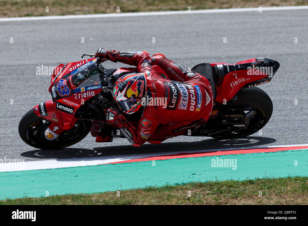 Jack Miller from Australia of Ducati Lenovo Team with Ducati during the ...