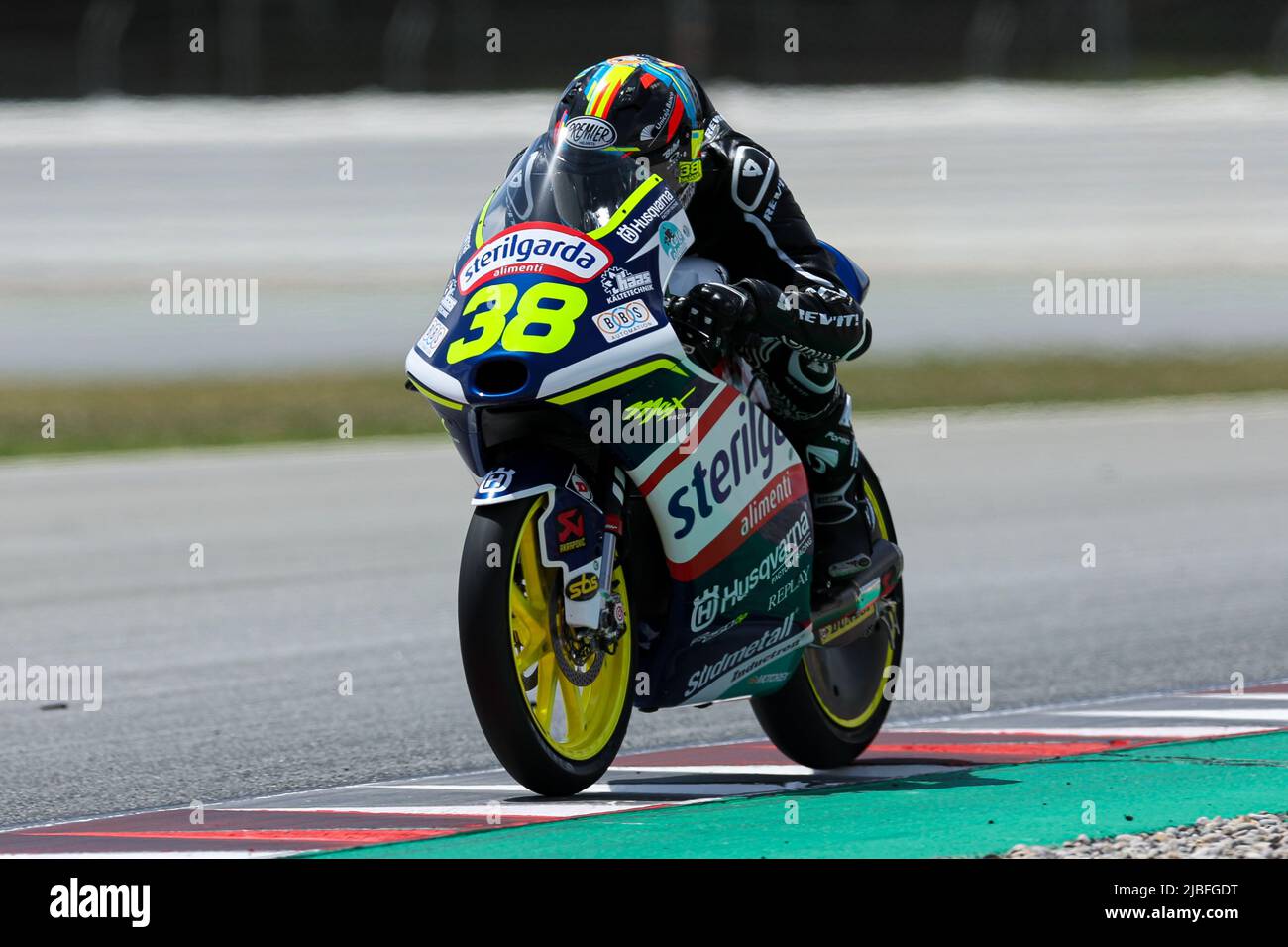 David Salvador from Spain of Sterilgarda Husqvarna Max team with ...