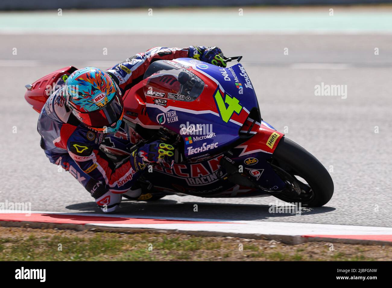 Sean Dylan Kelly from US of American Racing with Kalex during the Moto2 ...