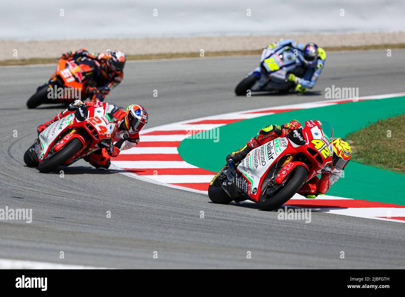 Marcos Ramirez from Spain of MV Agusta Forward Racing during the Moto2 ...