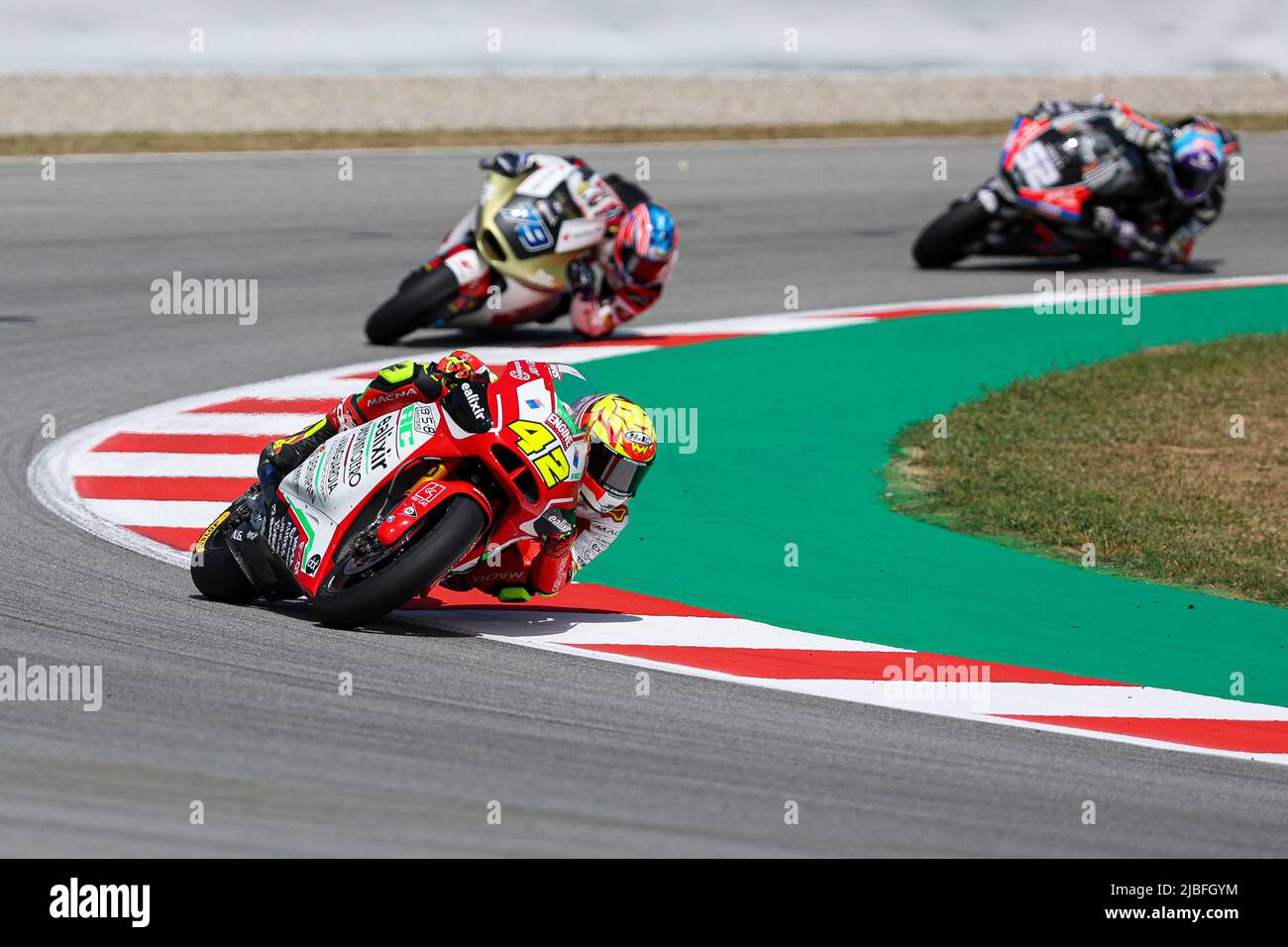 Marcos Ramirez from Spain of MV Agusta Forward Racing during the Moto2 ...