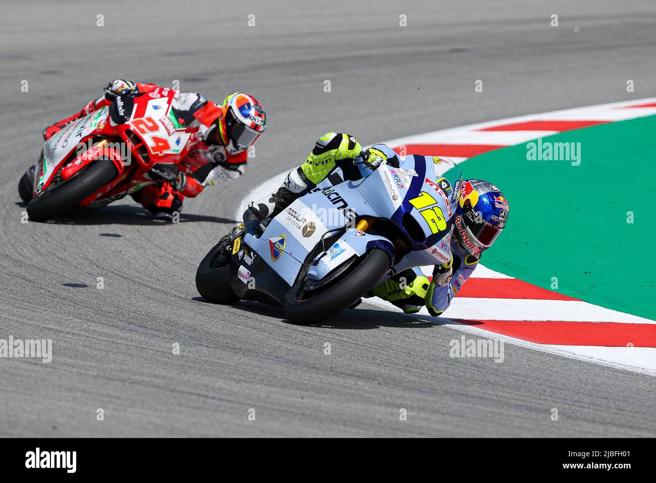 Filip Salac from Czech Republic of Gresini Racing Moto2 with Kalex ...