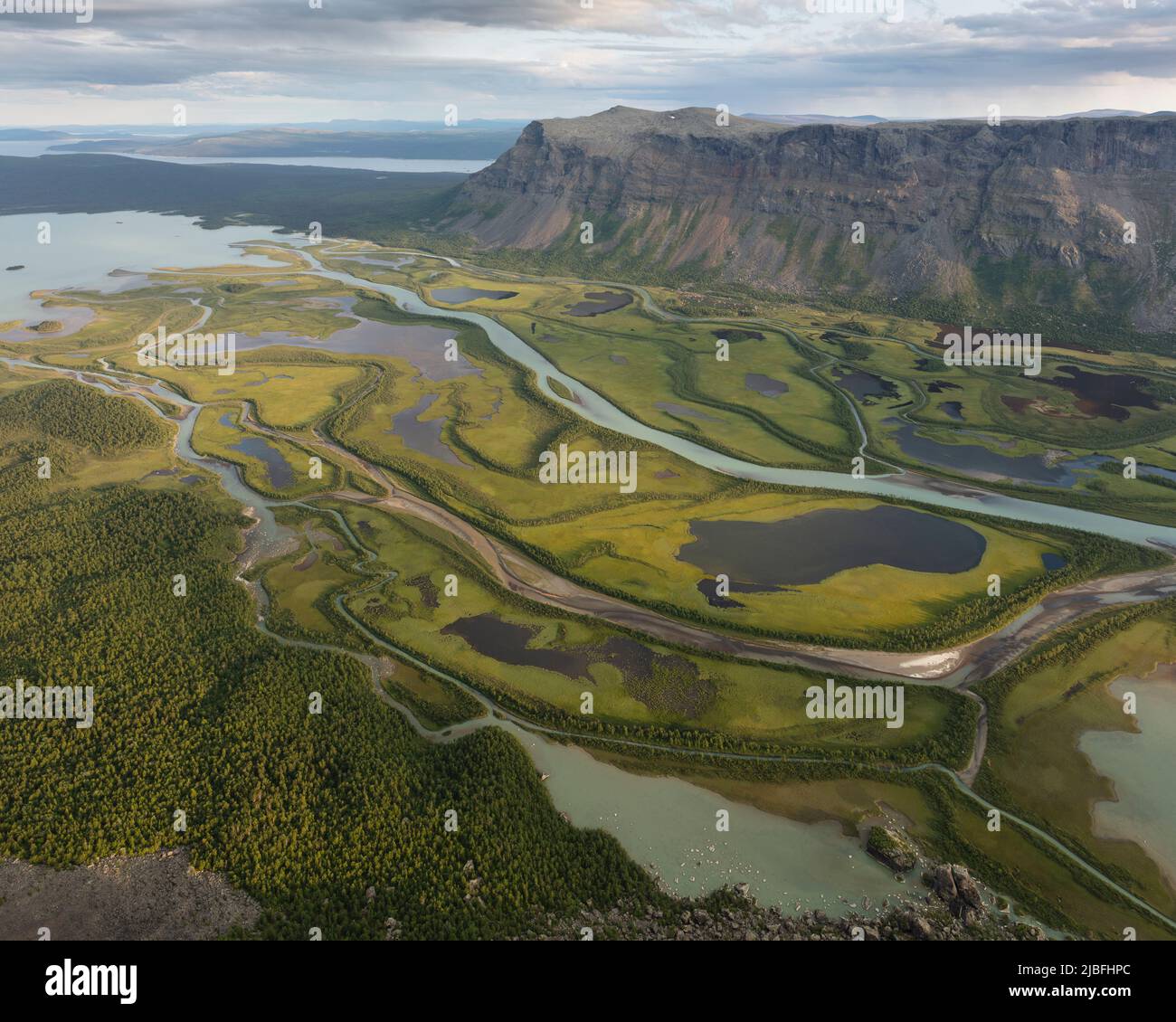 Rapadalen valley hi-res stock photography and images - Alamy