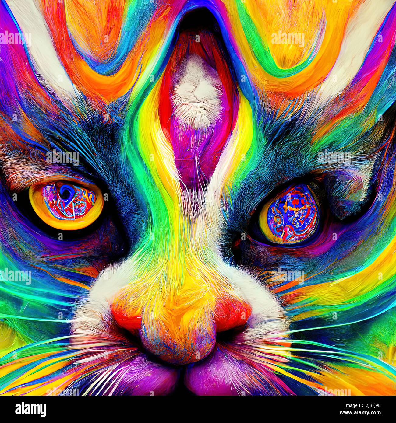 Trendy psychedelic hi-res stock photography and images - Alamy