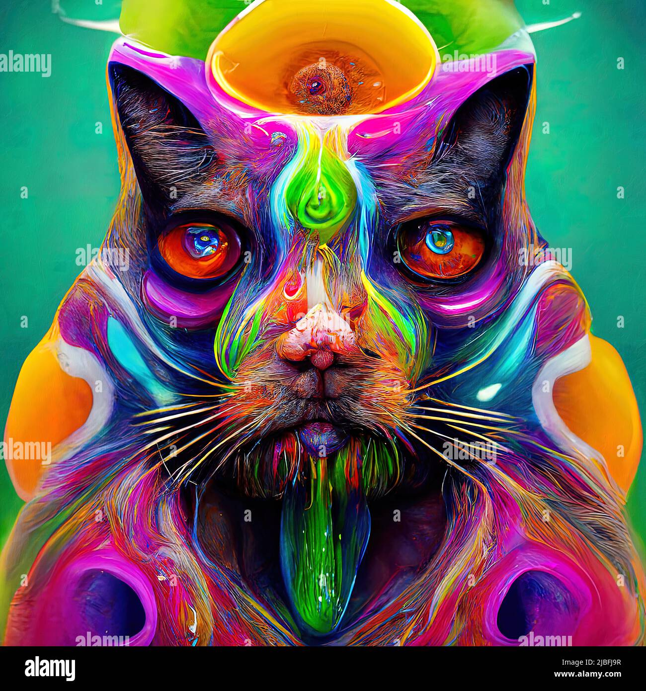 Psychedelic effect hi-res stock photography and images - Alamy