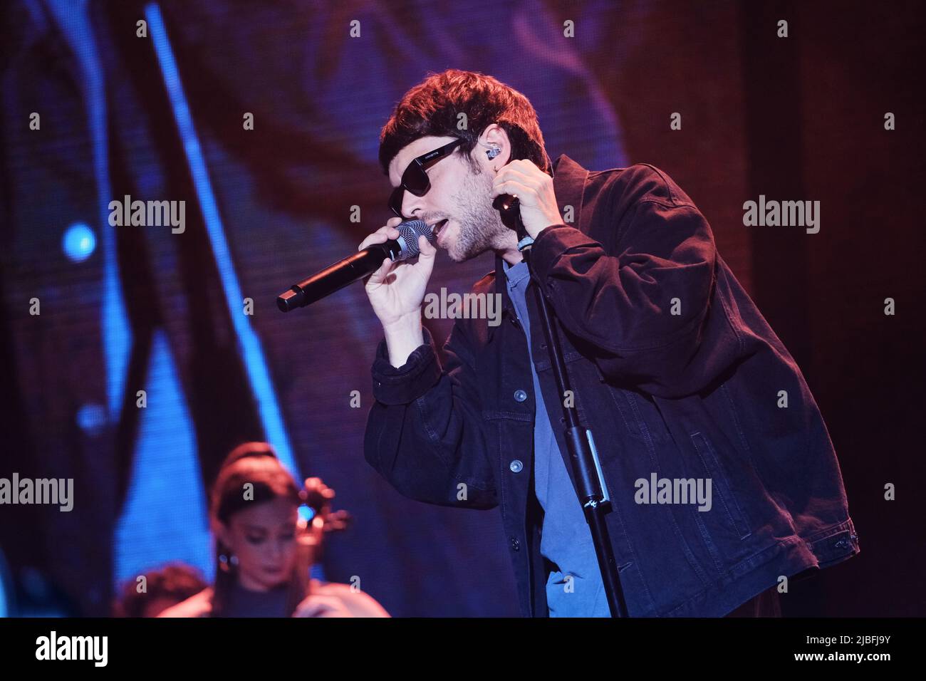 June 5, 2022, Turin, Turin, Italy: The Roman singer-songwriter Flavio ...
