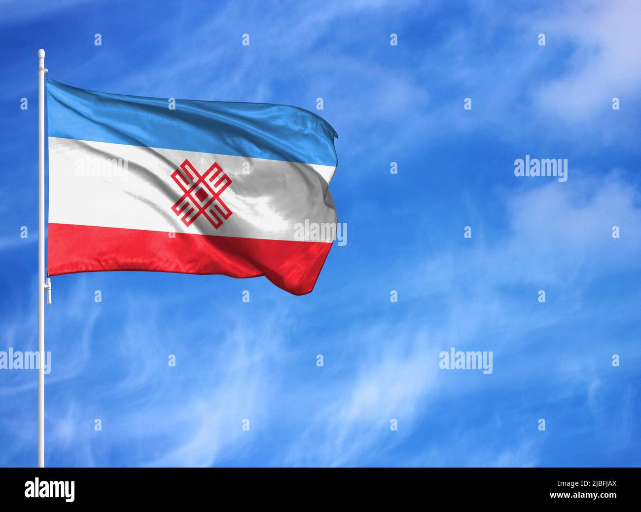 Mari el flag hi-res stock photography and images - Alamy