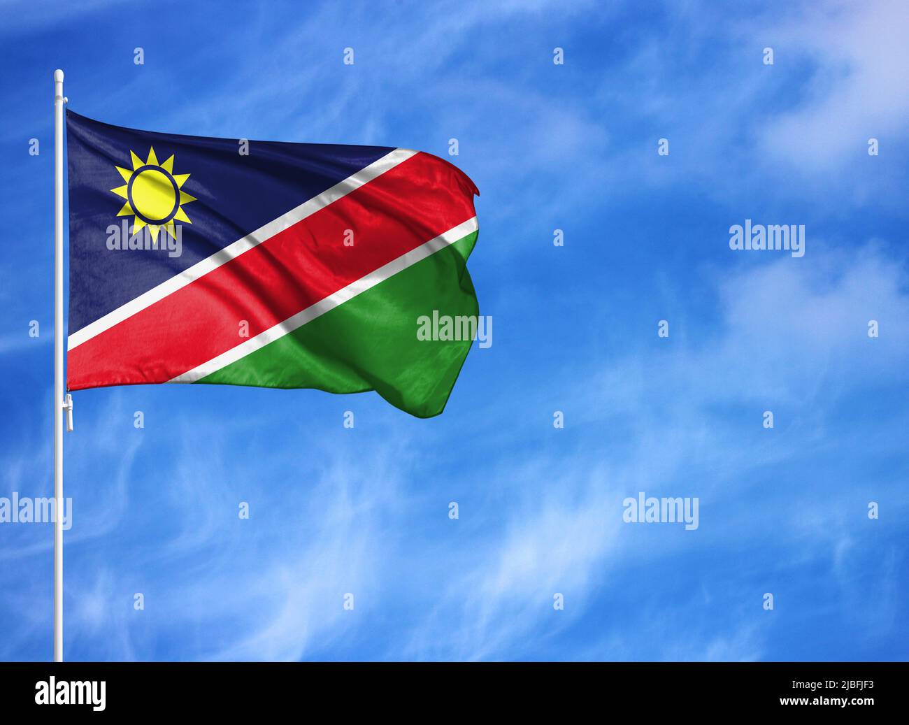 Map flag namibia on hi-res stock photography and images - Alamy