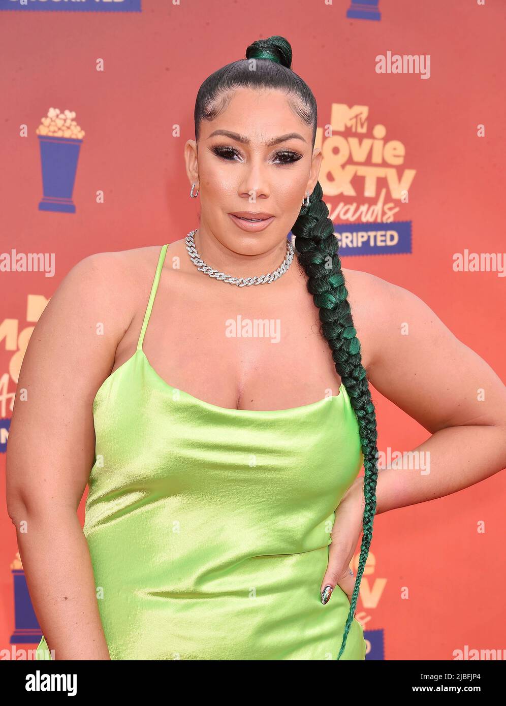 SANTA MONICA, CA - JUNE 02: Bridget Kelly attends the 2021 MTV Movie ...