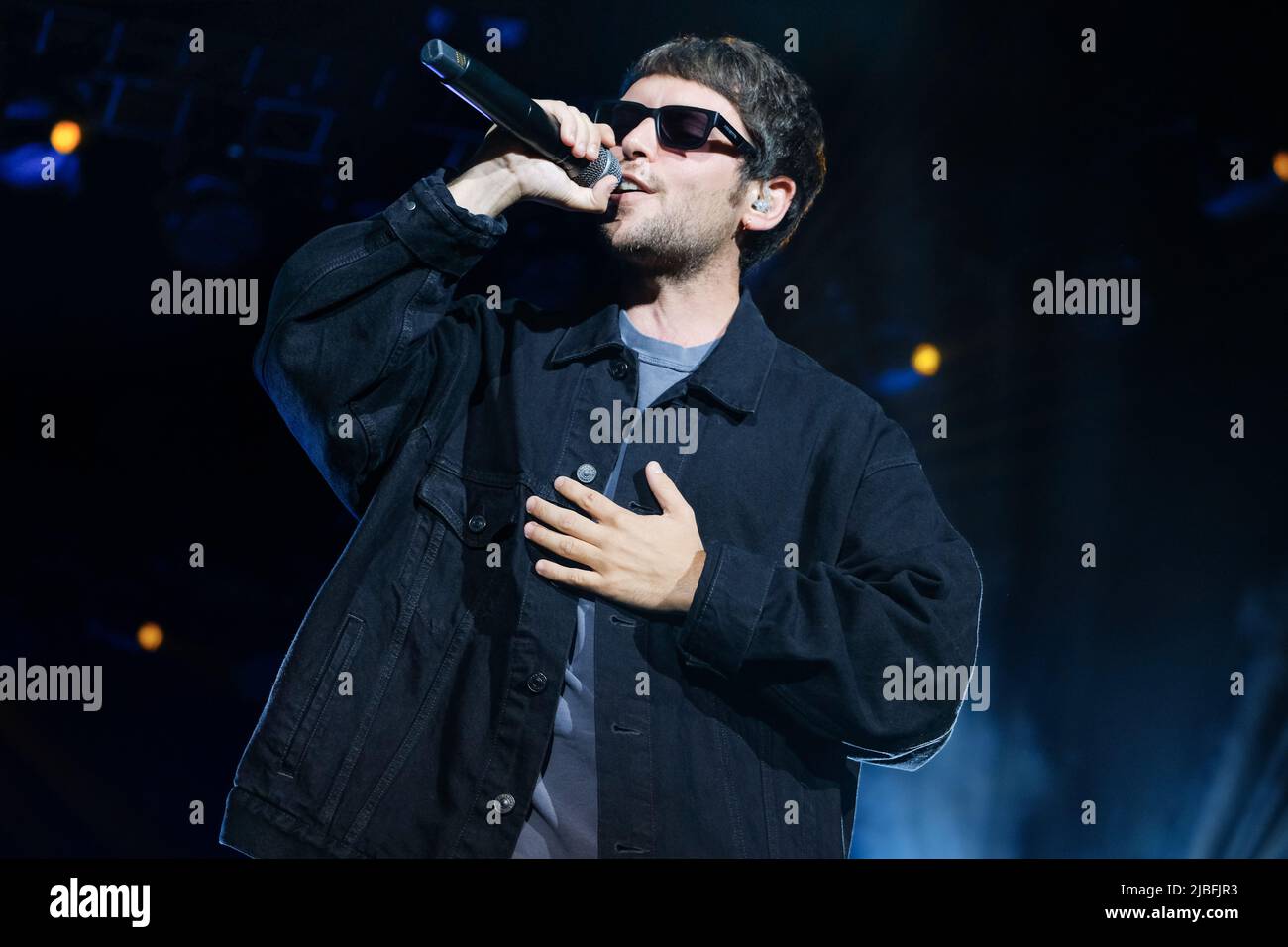 June 5, 2022, Turin, Turin, Italy: The Roman singer-songwriter Flavio ...