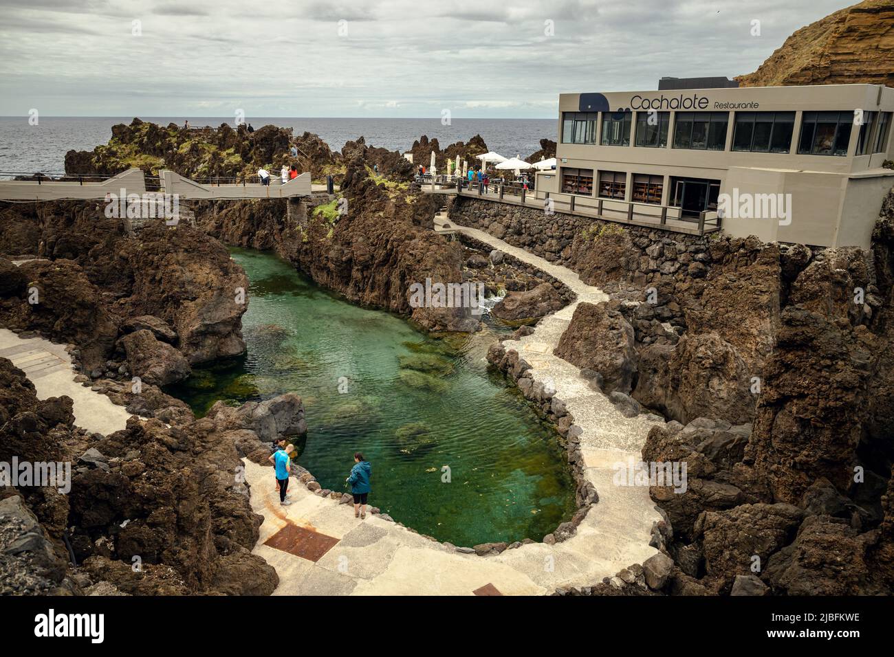 Natural pools porto moniz hi-res stock photography and images - Alamy