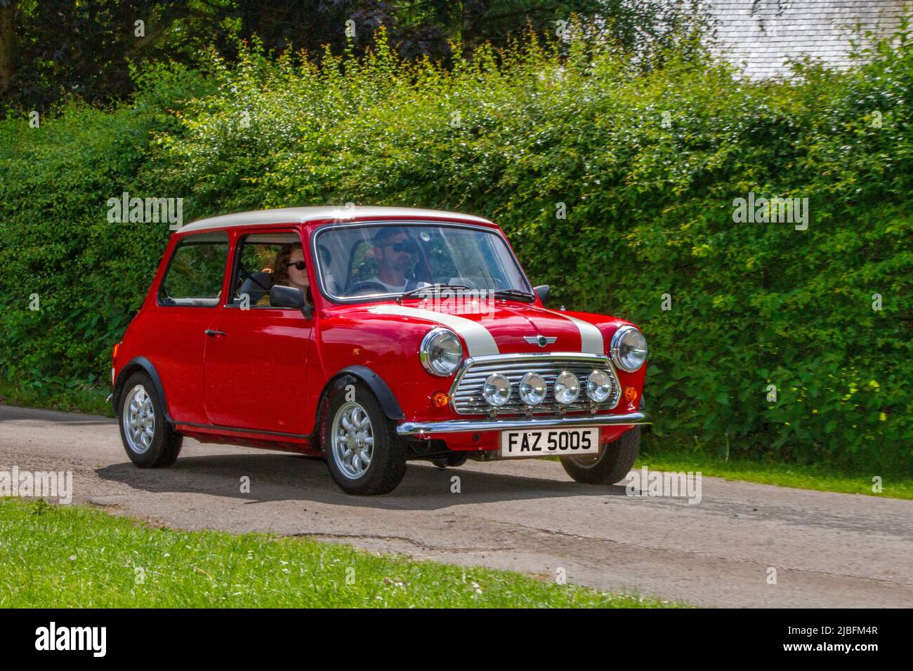 1994 90s nineties red Rover Mini Sprite 1275 cc 4 speed manual ...
