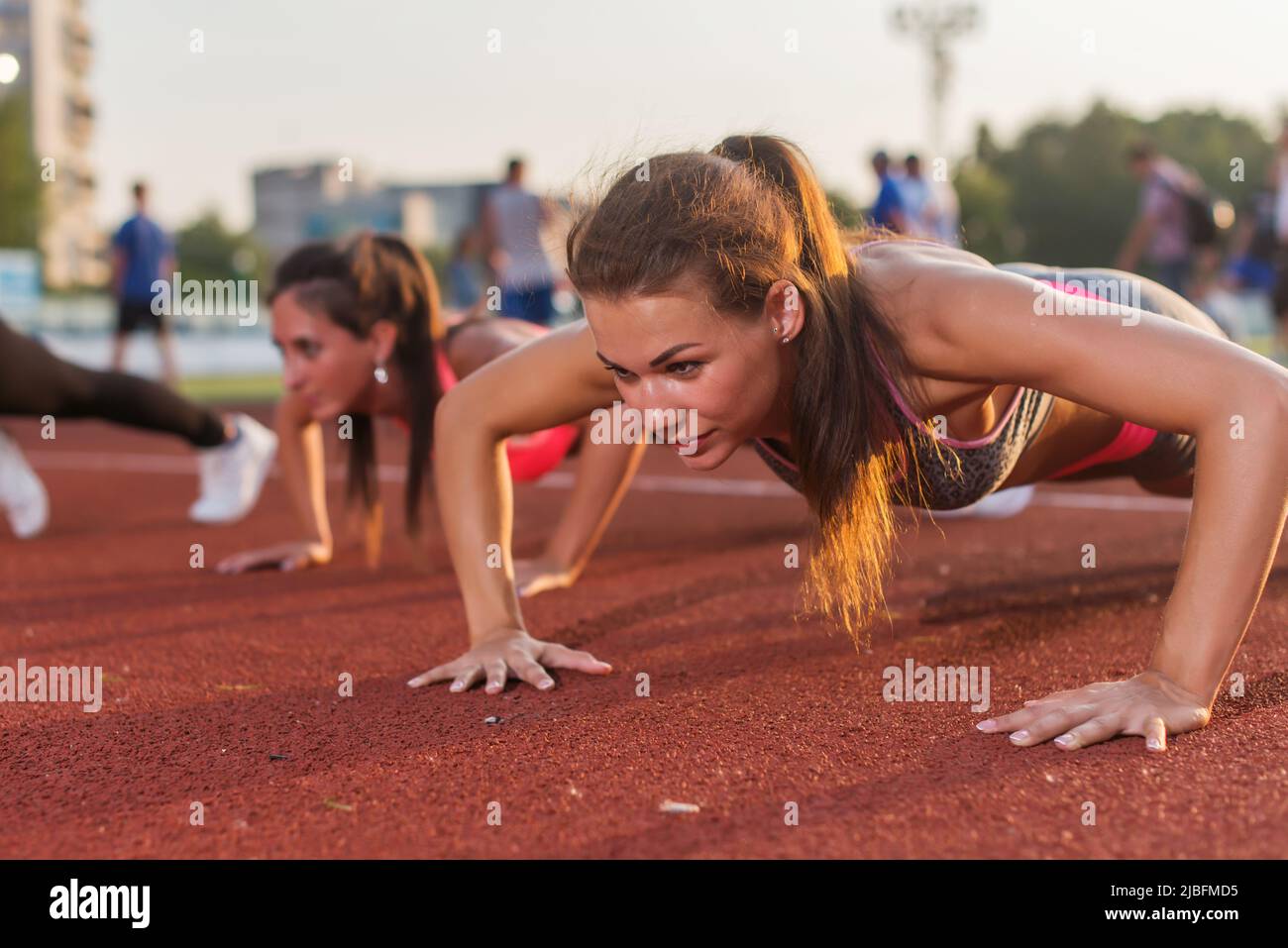 Authentic women athletes hi-res stock photography and images - Alamy