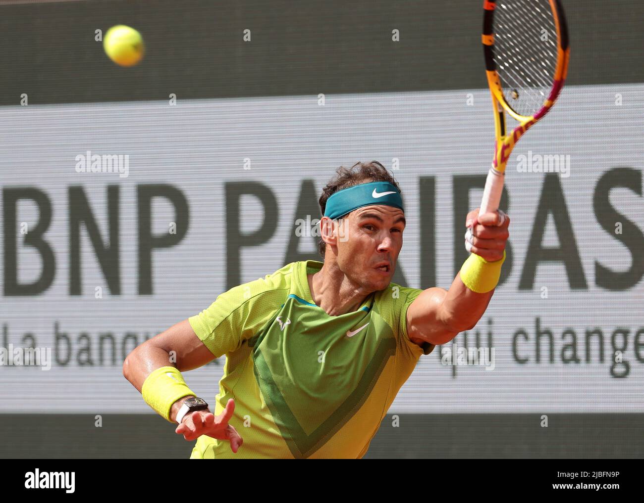 Paris, France - 05/06/2022, Rafael Nadal of Spain during the men's ...