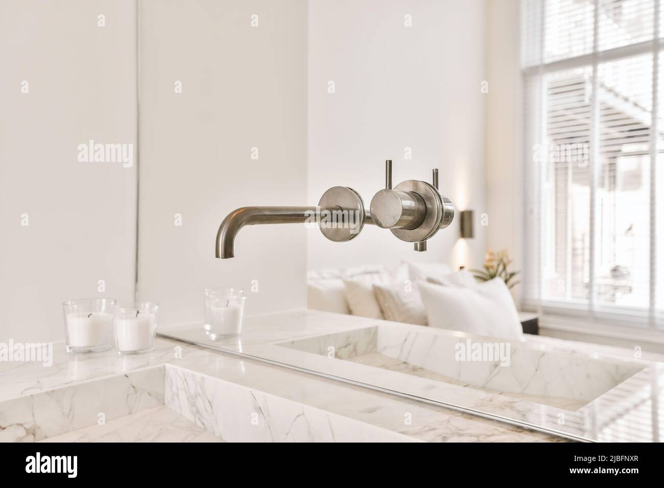 Modern washroom attached bedroom hi-res stock photography and images ...