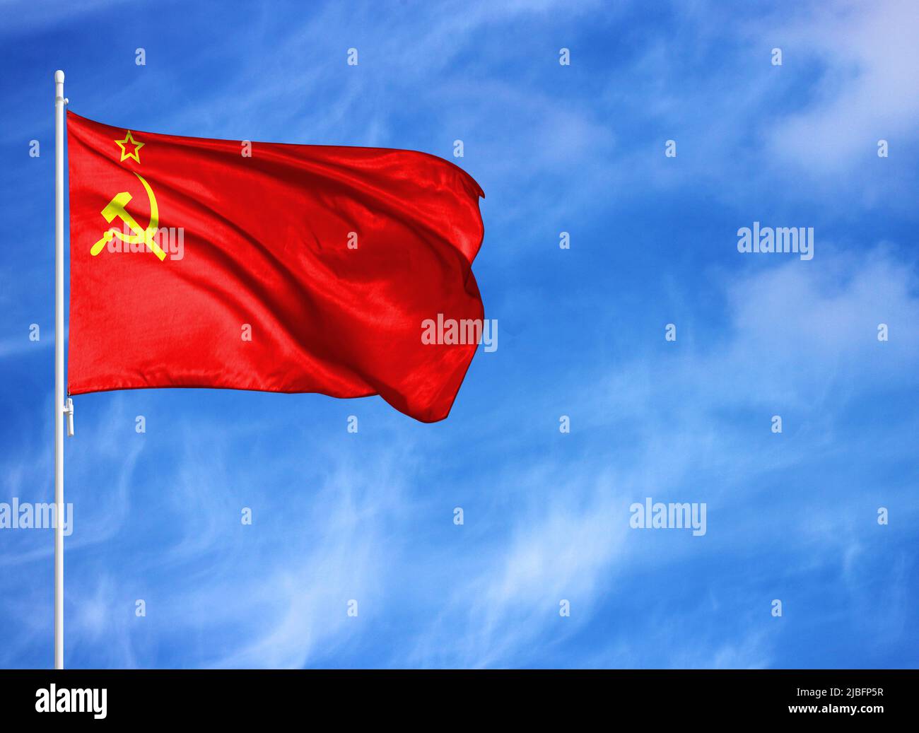 Ussr map flag hi-res stock photography and images - Alamy