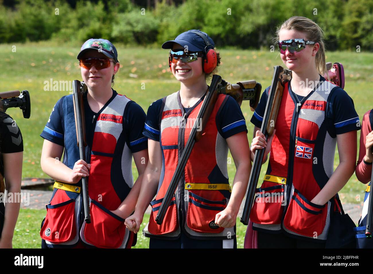 Great Britain Womens Team Olympic Skeet take Gold in Junior World Cup ...