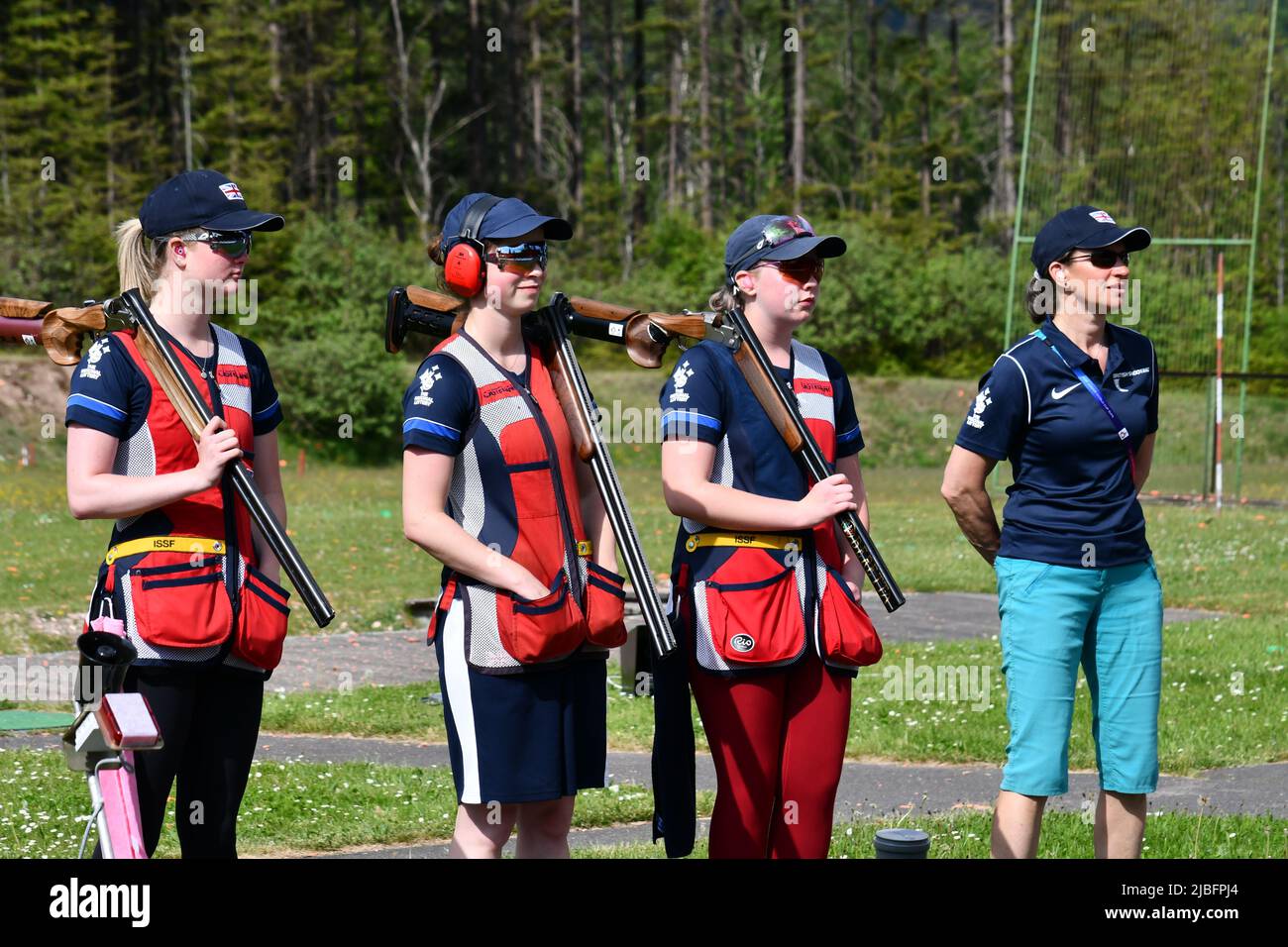 Great Britain Womens Team Olympic Skeet take Gold in Junior World Cup ...
