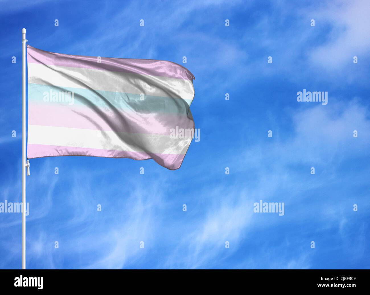 National flag of Bigender pride on a flagpole Stock Photo - Alamy