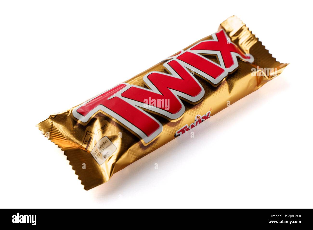 Twix brand chocolate bar Cut Out Stock Images & Pictures - Alamy