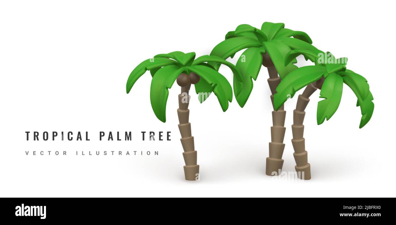 3d Animated Palm Trees
