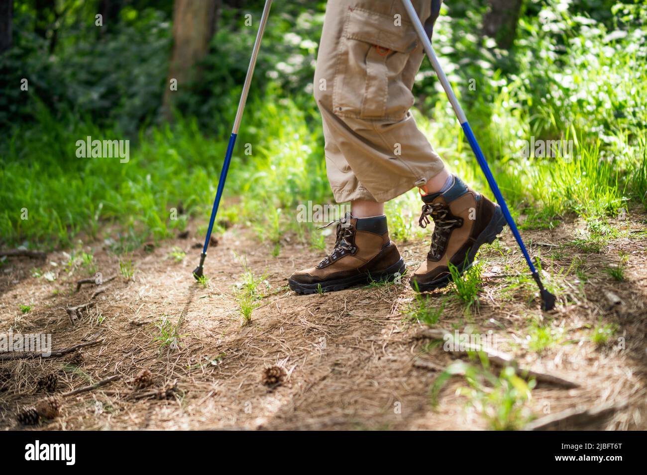 Hiking leg hi-res stock photography and images - Alamy